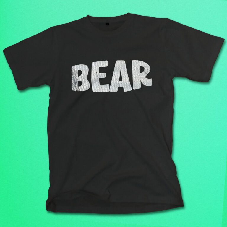 Gay Bear Pride Shirt | Wear Bear Shirts | Gay Bear Clothing